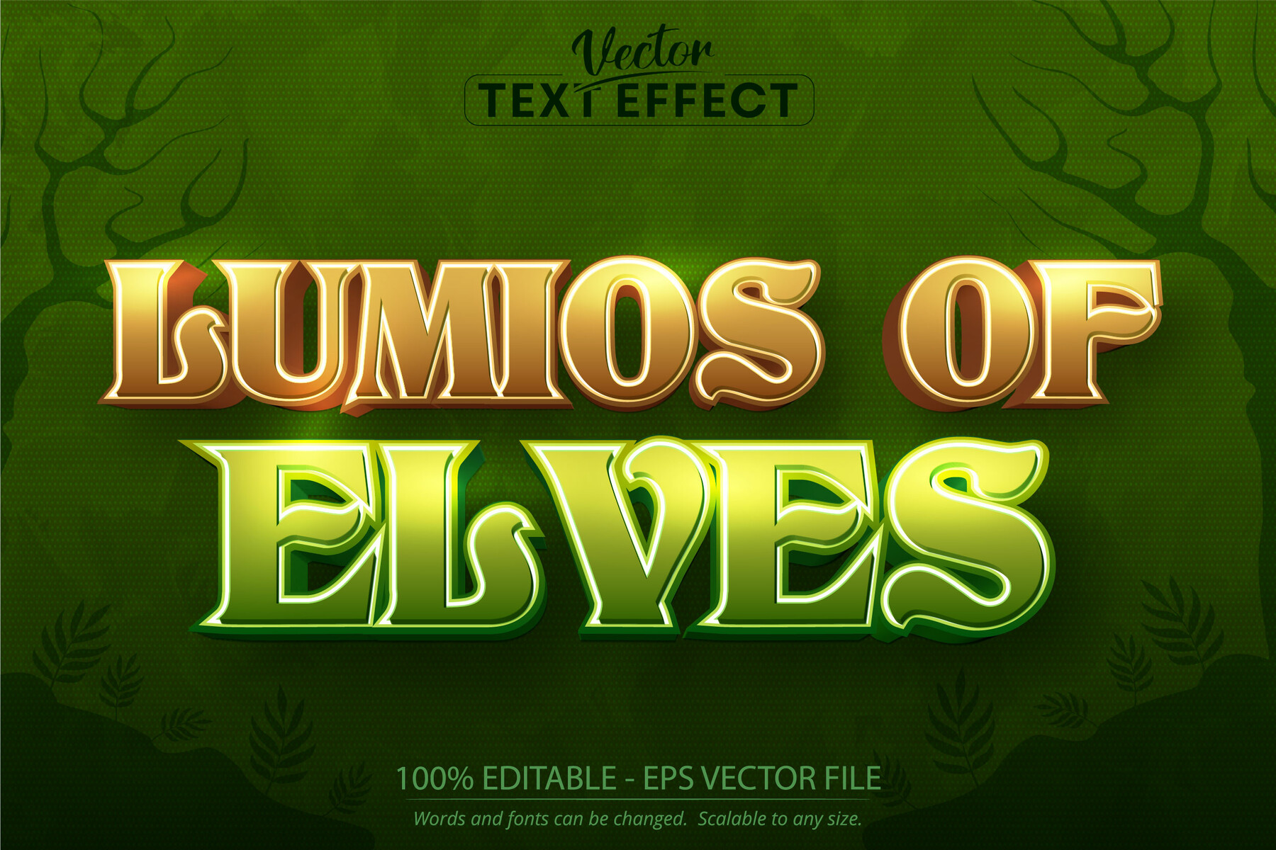 ArtStation - Editable text effect bundle vol.4 | Artworks