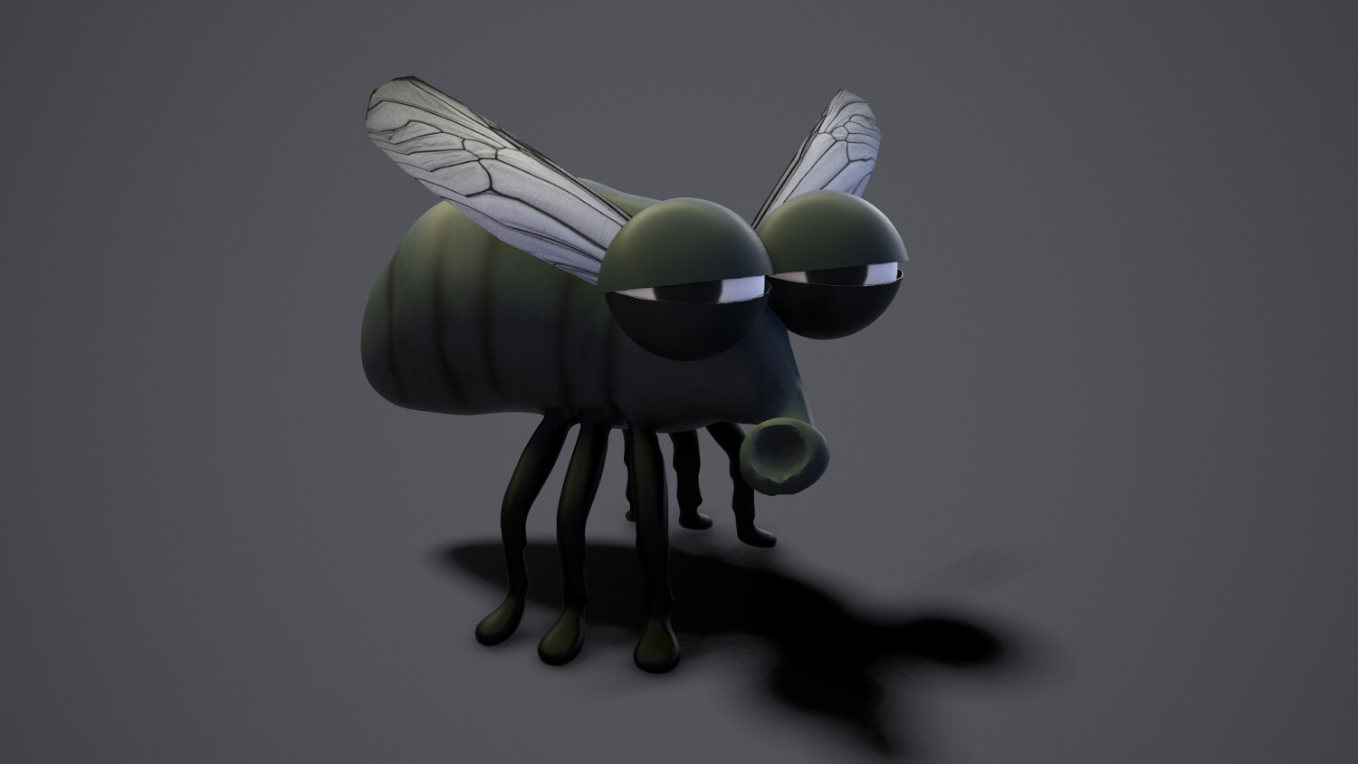 ArtStation - cartoon fly | Game Assets