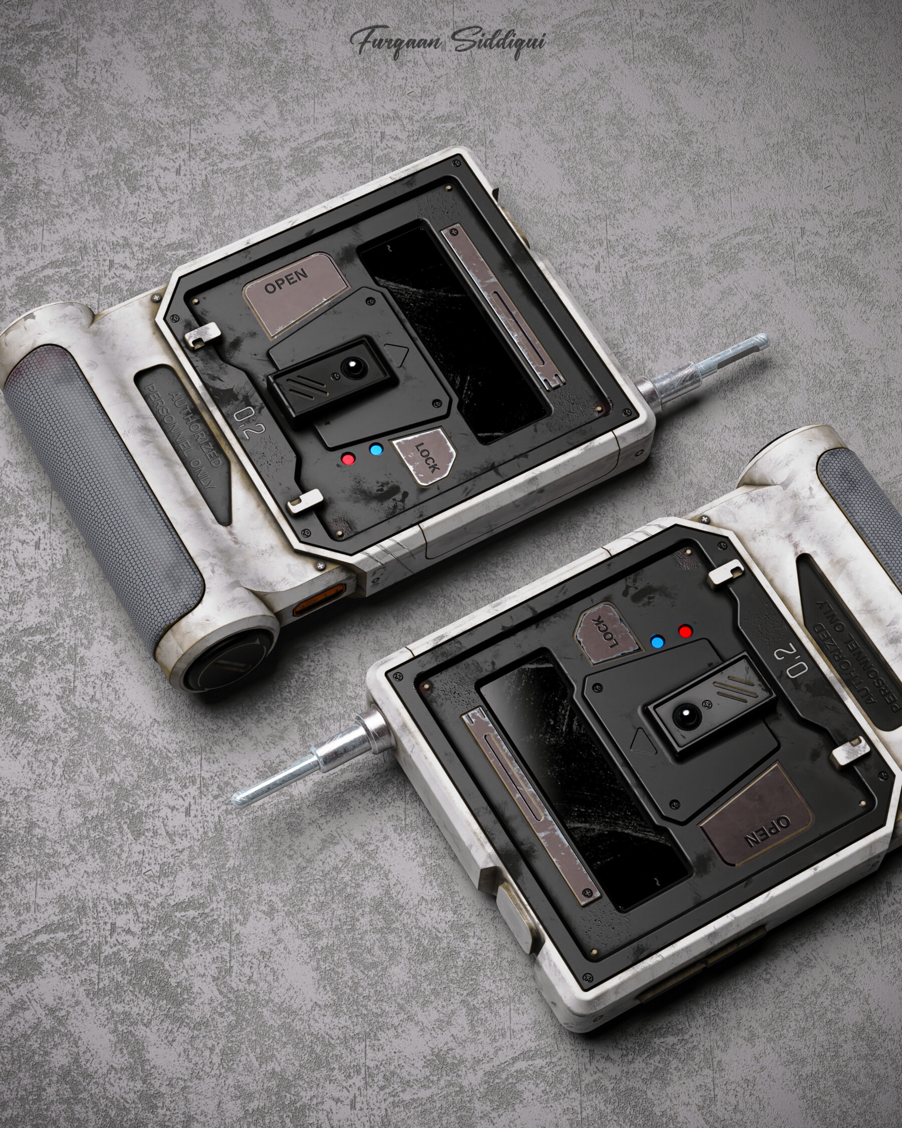 ArtStation - Sci-fi Remote Device 0.2 | Game Assets