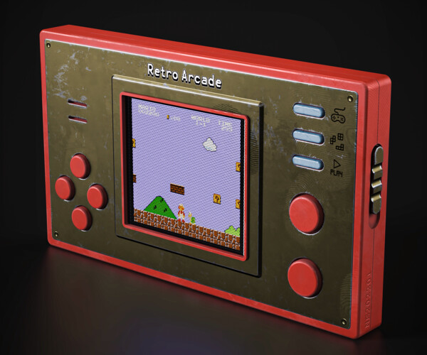 ArtStation - Retro Arcade Pocket Game | Game Assets