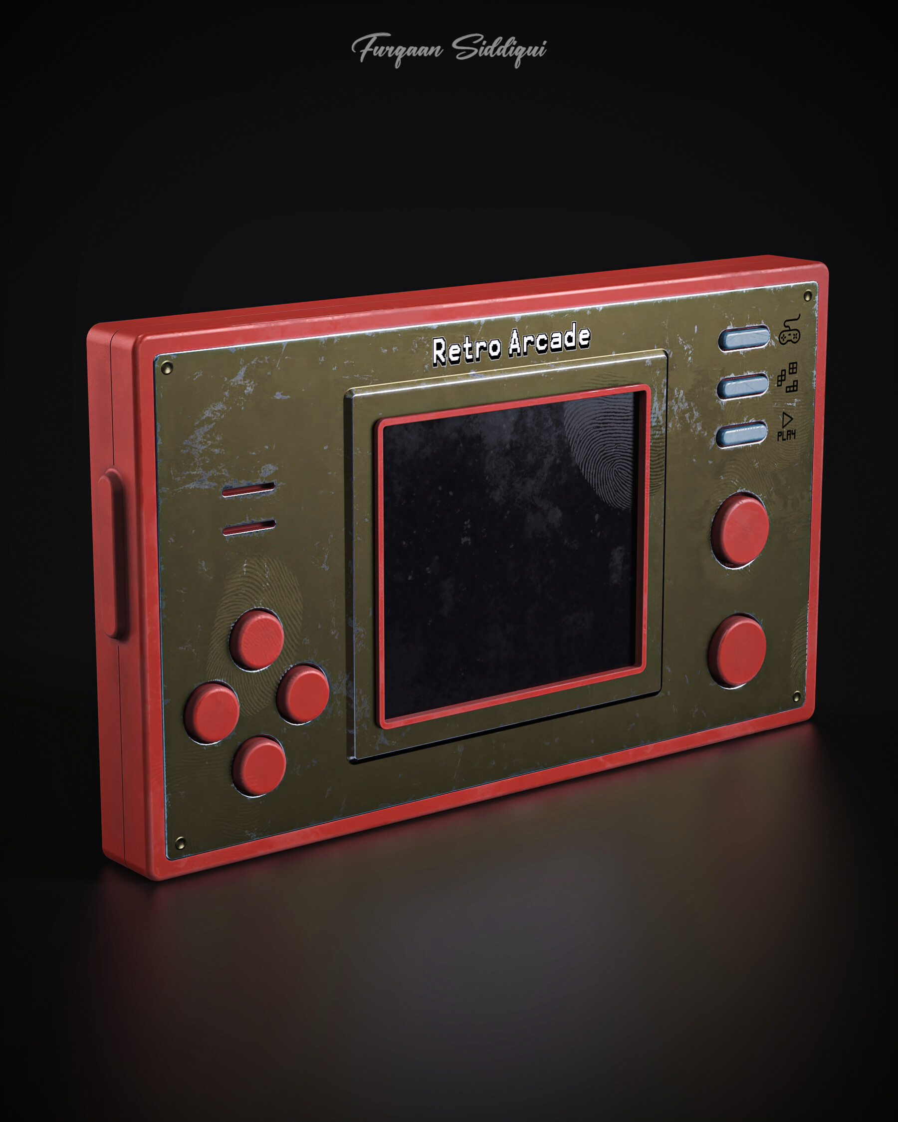 ArtStation - Retro Arcade Pocket Game | Game Assets