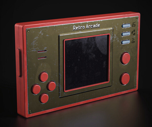 ArtStation - Retro Arcade Pocket Game | Game Assets