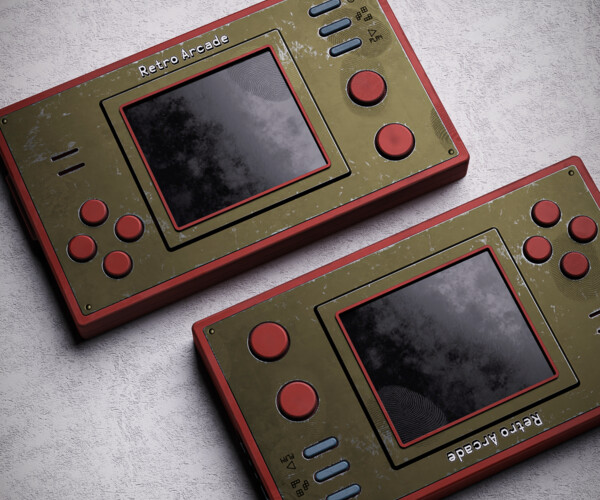 ArtStation - Retro Arcade Pocket Game | Game Assets