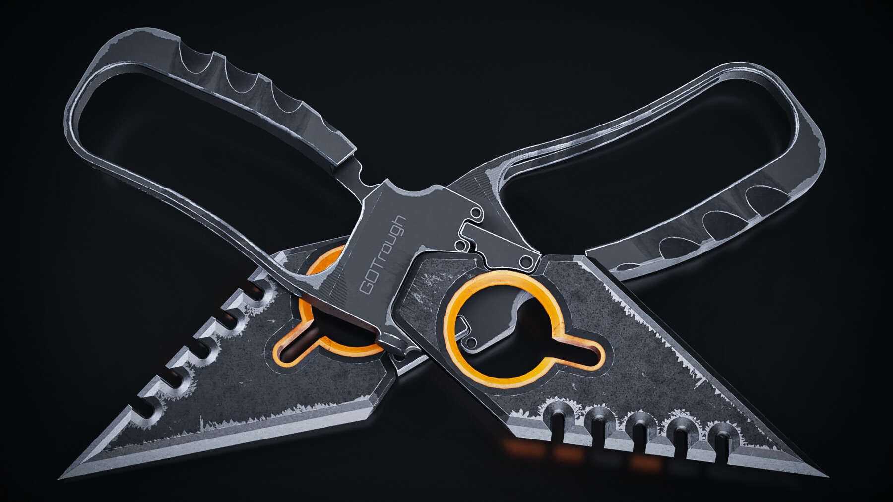 ArtStation - Sci-Fi Dagger PBR. | Game Assets