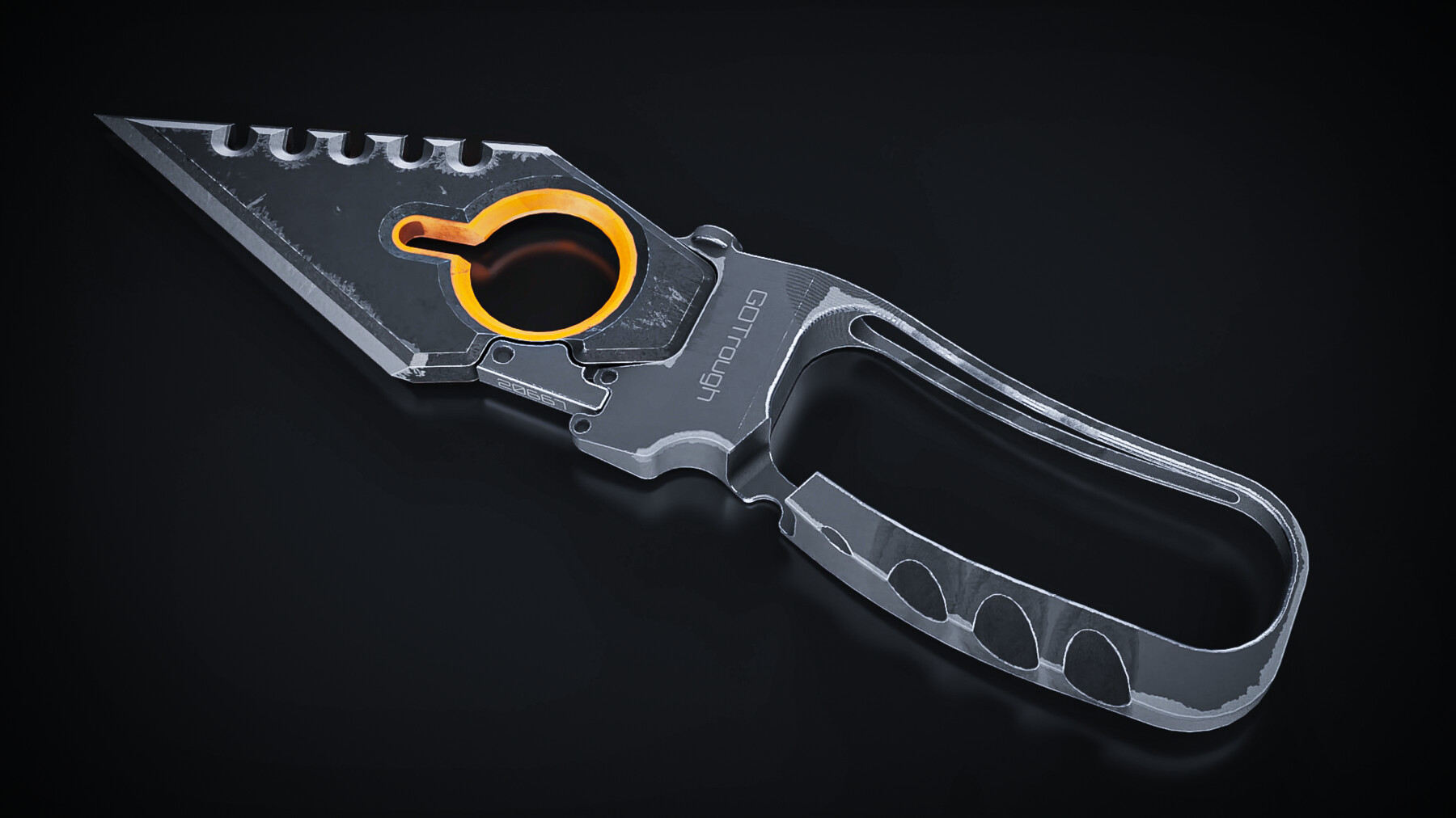 ArtStation - Sci-Fi Dagger PBR. | Game Assets