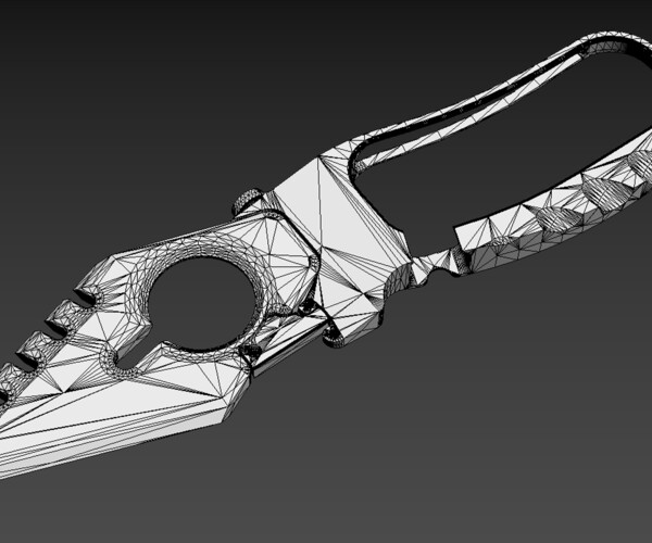 ArtStation - Sci-Fi Dagger PBR. | Game Assets