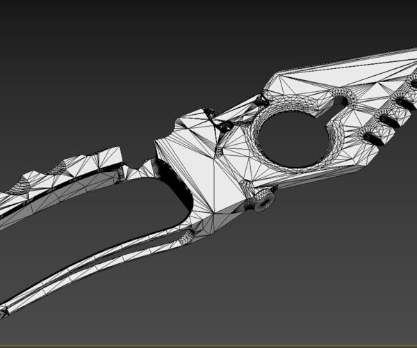 ArtStation - Sci-Fi Dagger PBR. | Game Assets