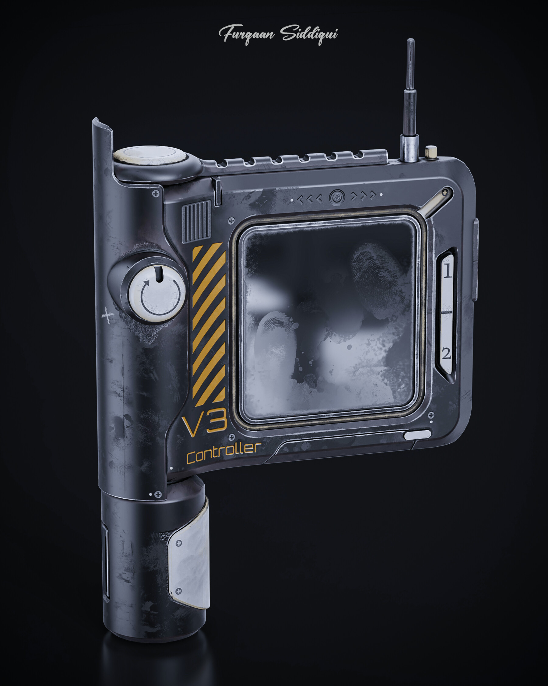 ArtStation - Sci-Fi Controller V3 | Game Assets