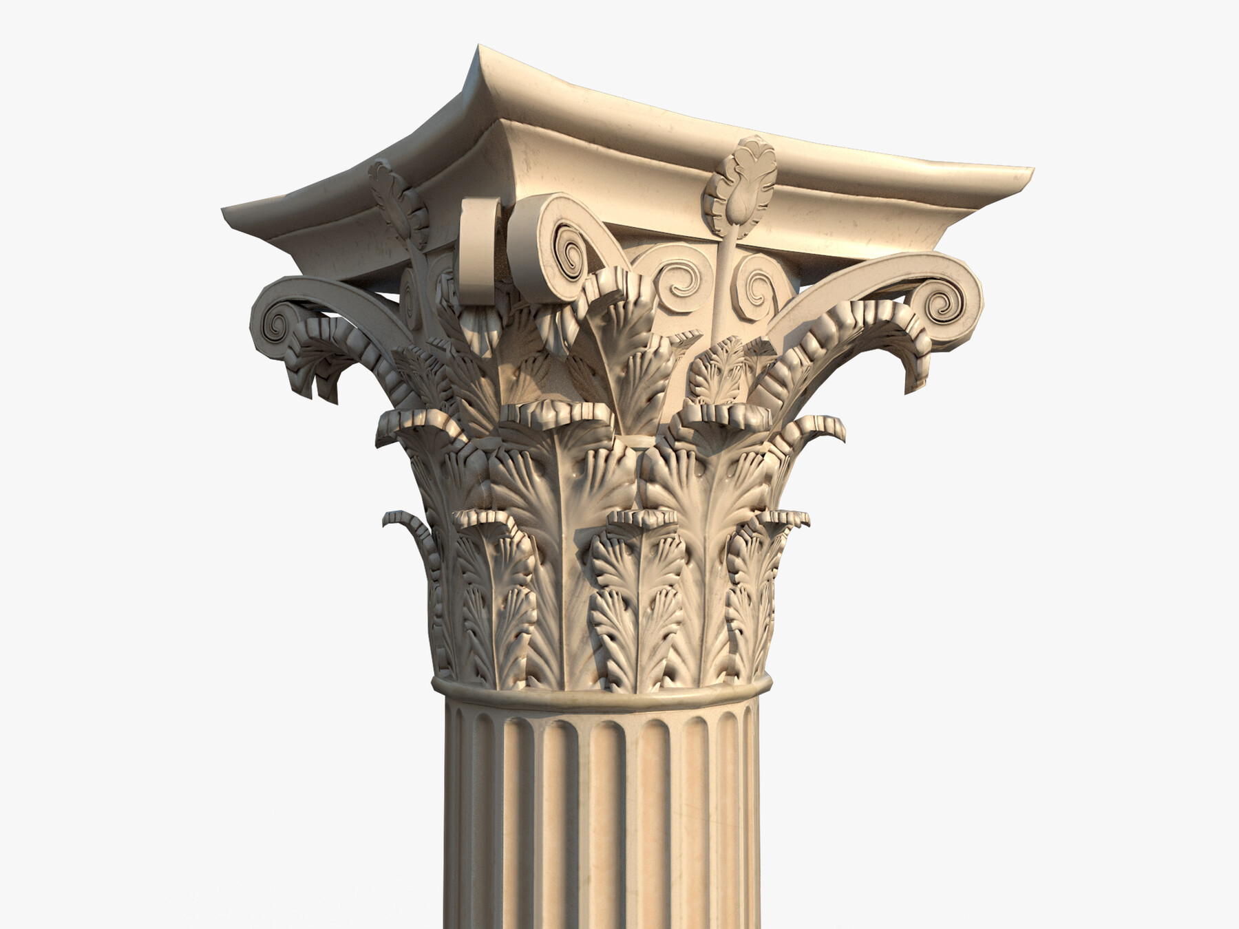 ArtStation - Corinthian Column - Classical Order | Game Assets