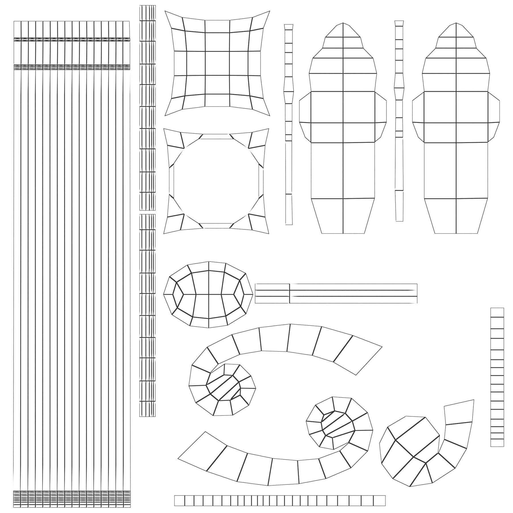 ArtStation - Corinthian Column - Classical Order | Game Assets