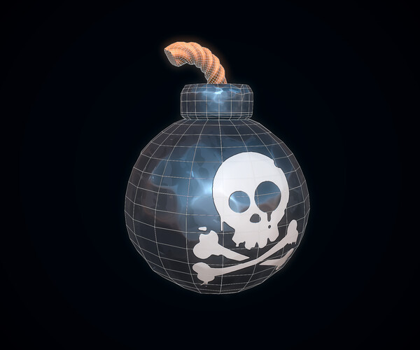 ArtStation - Stylized Bomb | Game Assets