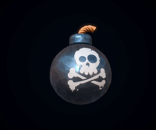ArtStation - Stylized Bomb | Game Assets