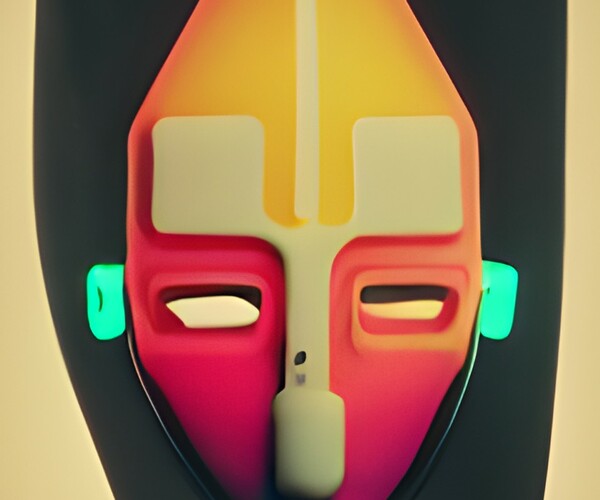 ArtStation - Mask Neon Bot Pack | Artworks