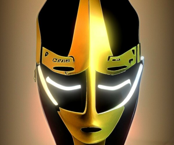 ArtStation - Mask Neon Bot Pack | Artworks