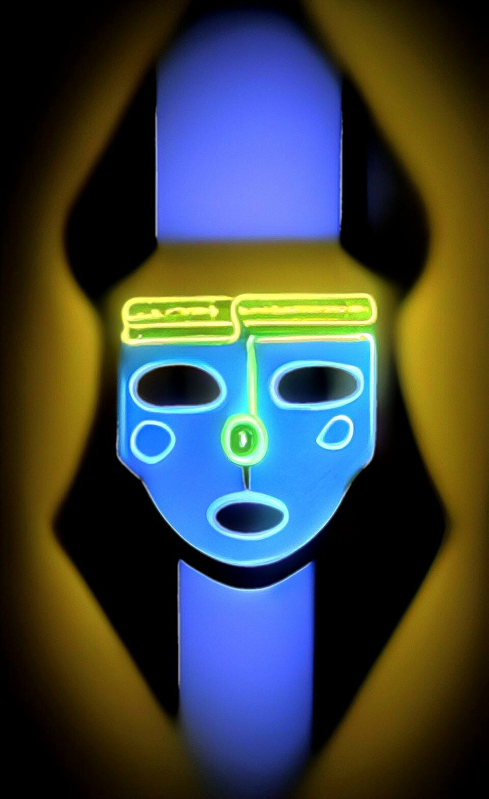 ArtStation - Mask Neon Bot Pack | Artworks