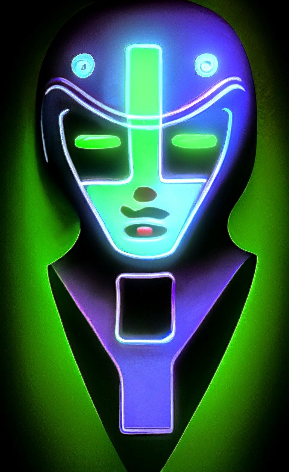 ArtStation - Mask Neon Bot Pack | Artworks