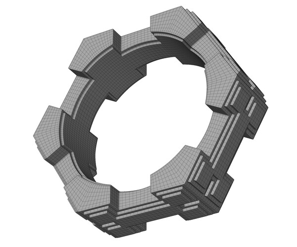 ArtStation - H Bone Ring | Resources