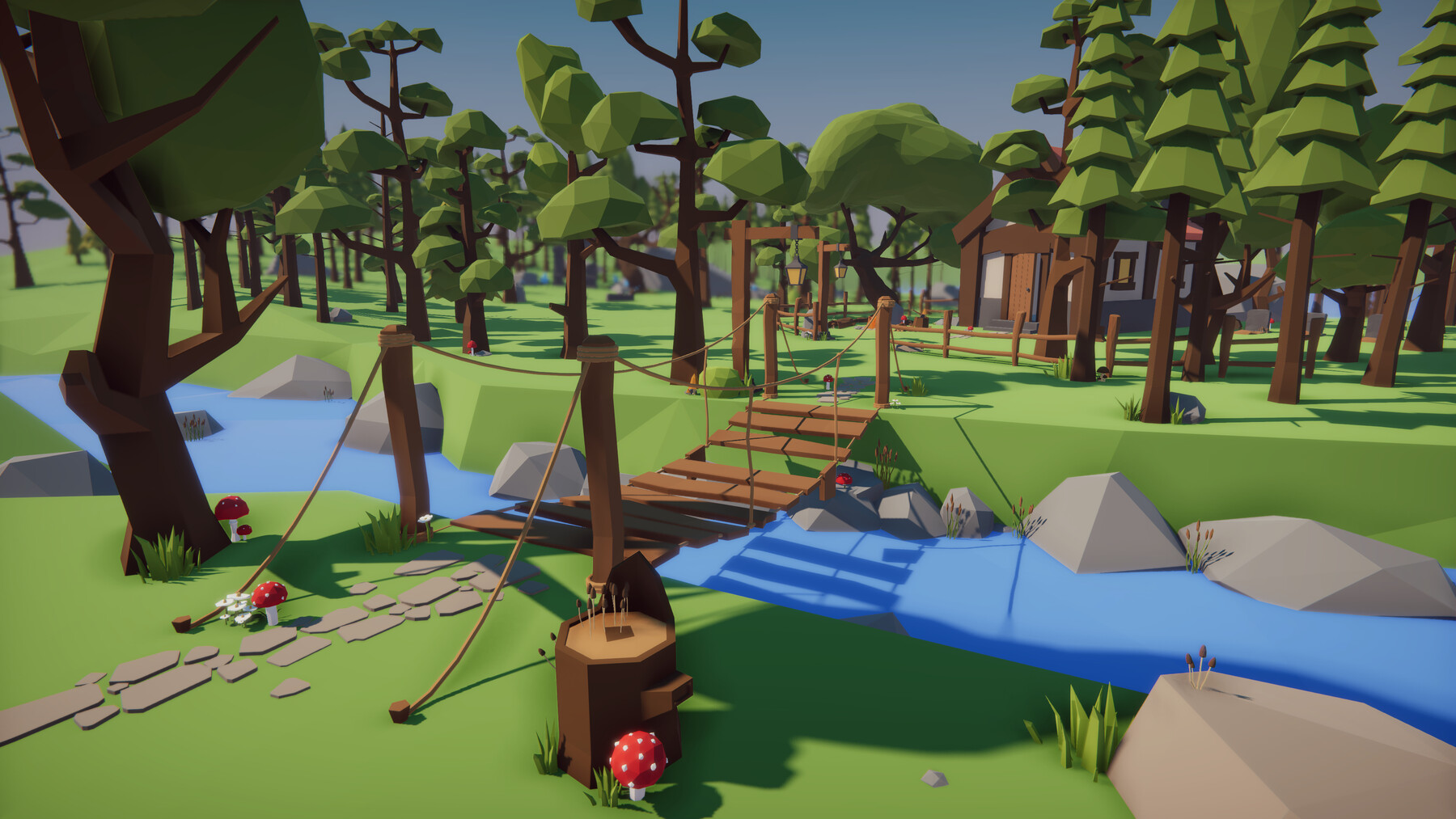ArtStation - Low Poly Nature Pack - Asset for Unity 3D, Map and Models ...