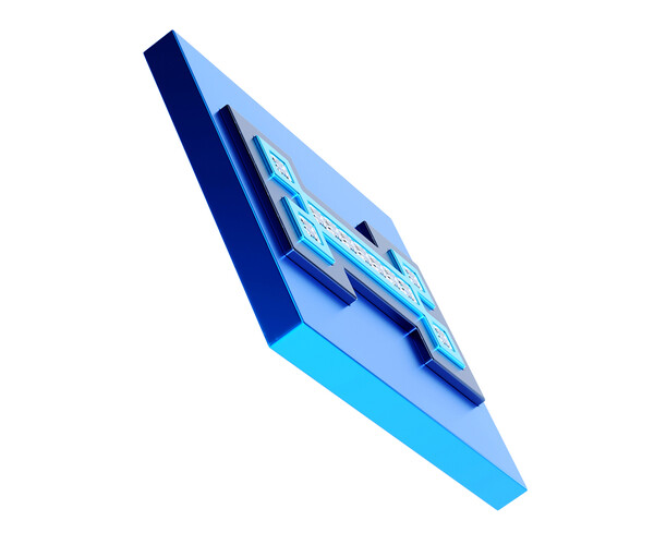 ArtStation - H Bone Pendant with Stones | Resources