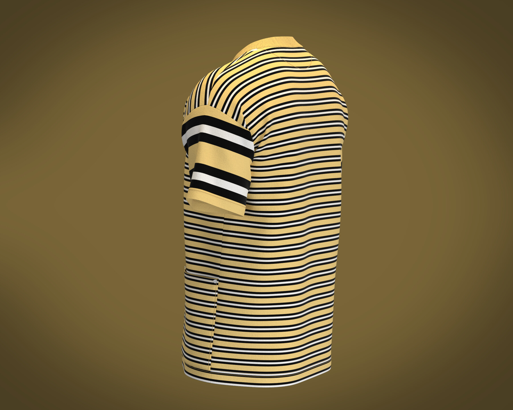 ArtStation - T-Shirt Mix Match Stripe | Resources