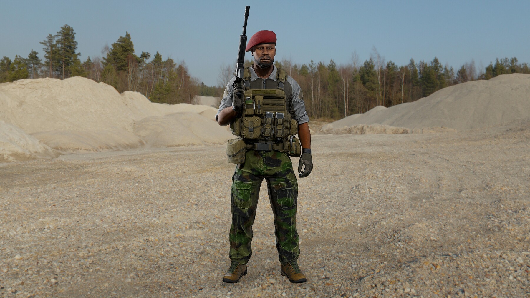 ArtStation - Mercenary | Game Assets