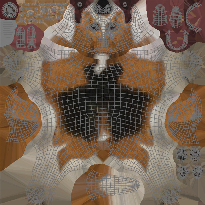 ArtStation - Dog - Beagle | Game Assets