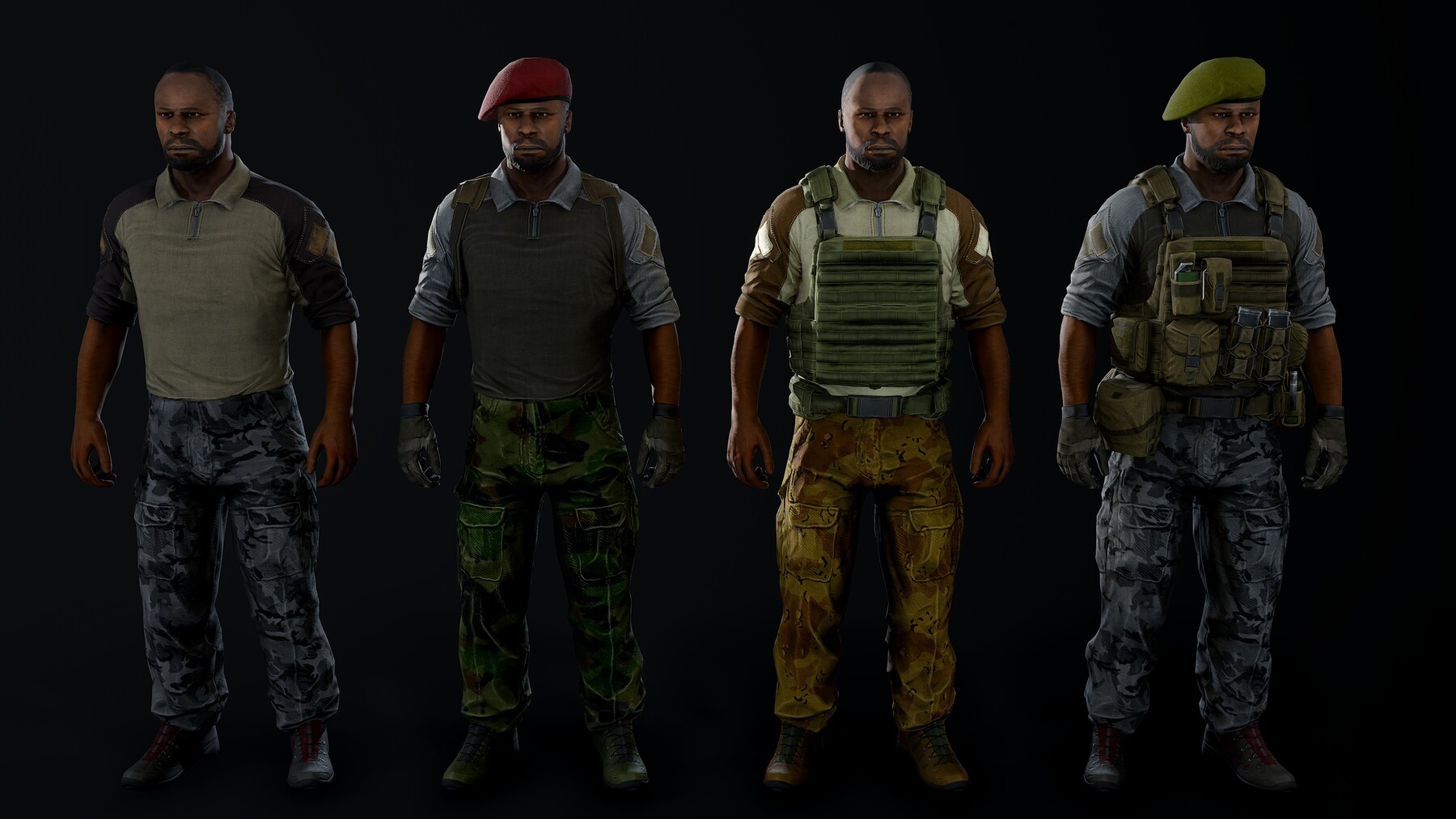 ArtStation - Mercenary | Game Assets