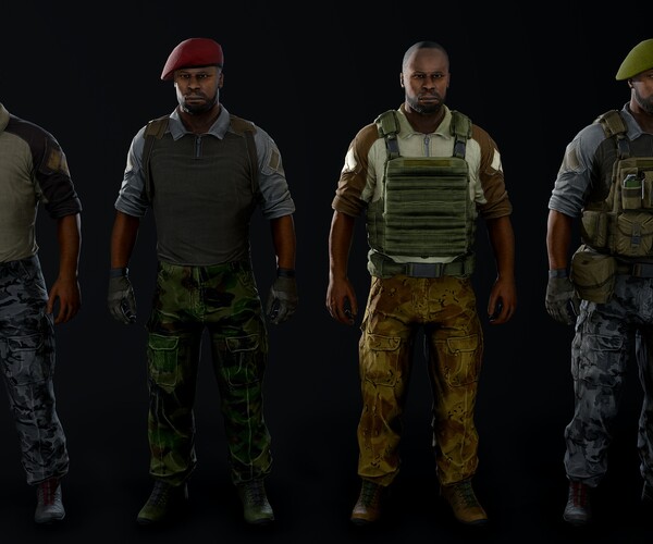 ArtStation - Mercenary | Game Assets