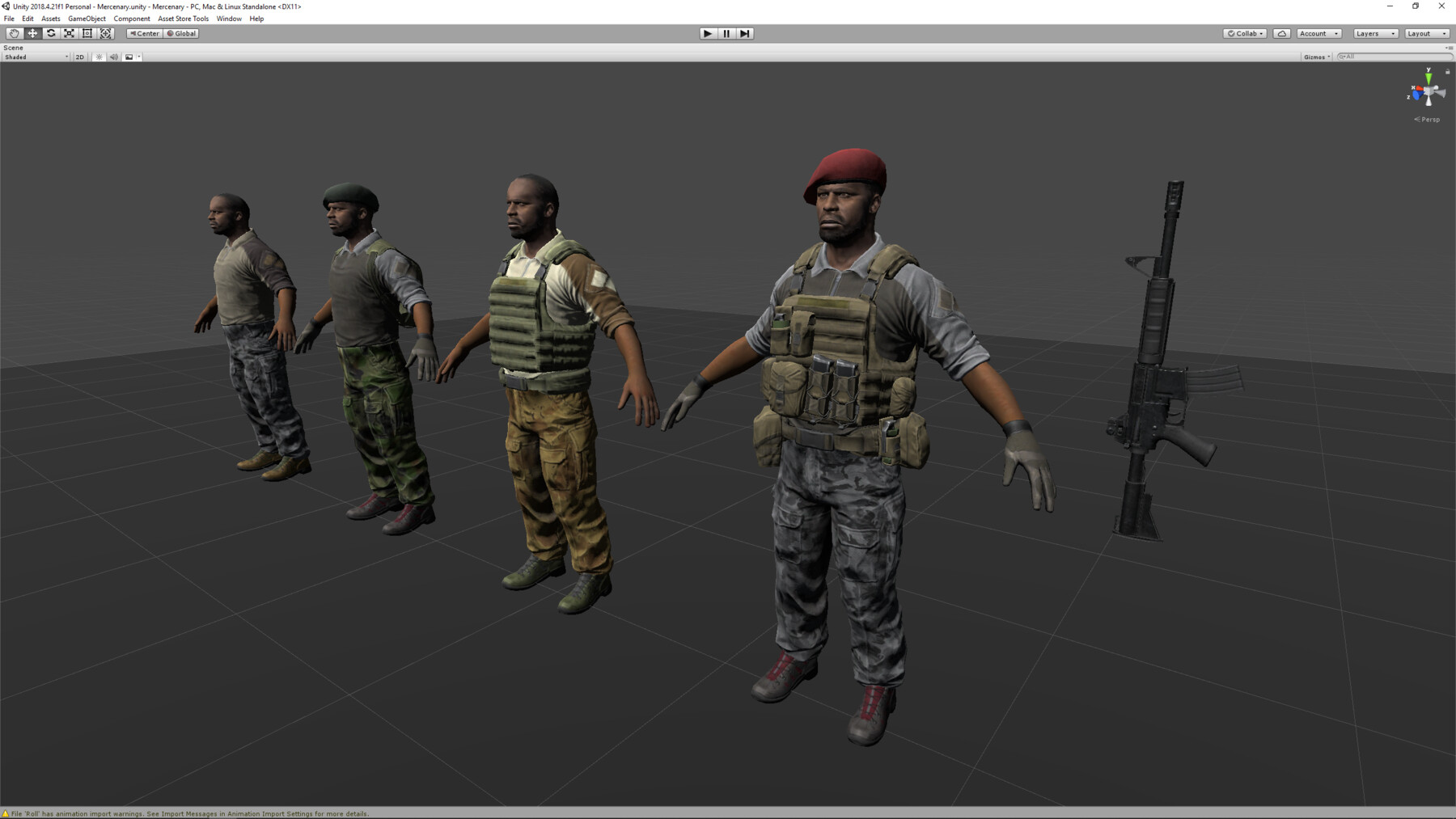 ArtStation - Mercenary | Game Assets