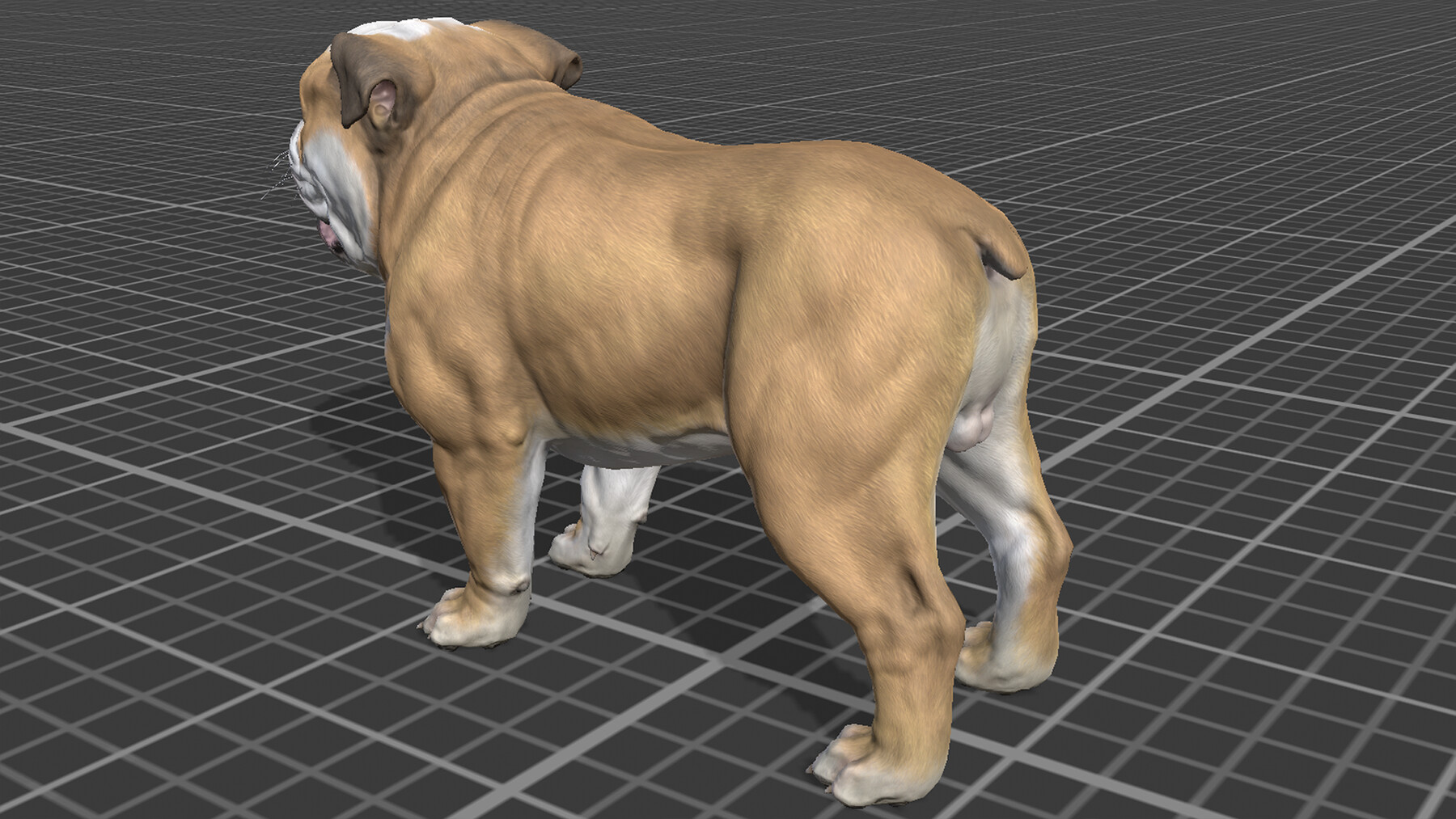 ArtStation - Dog - Bulldog | Game Assets
