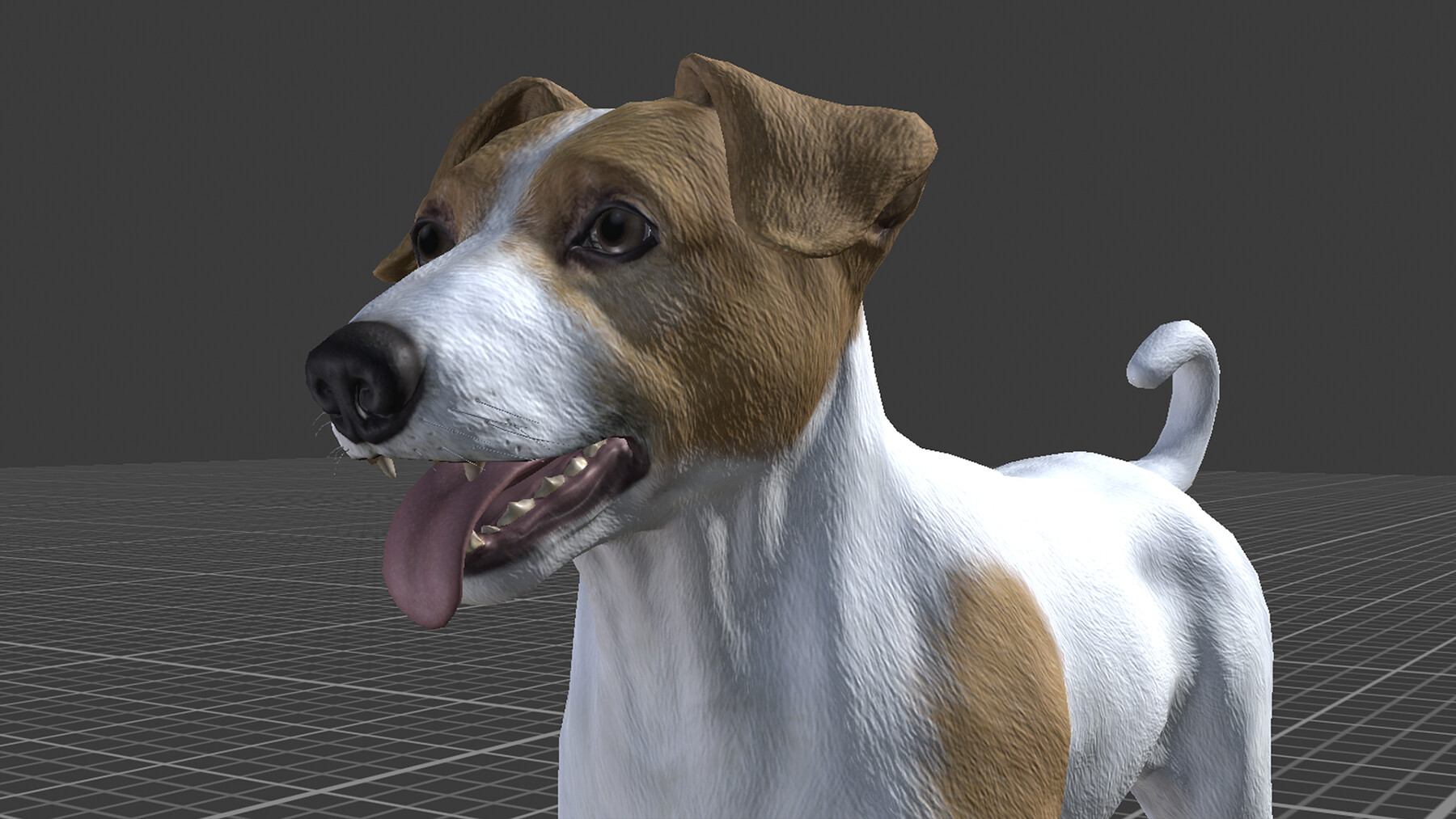 ArtStation - Dog - Jack Russell Terrier | Game Assets