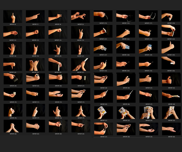 ArtStation - HAND POSE Image References | Resources