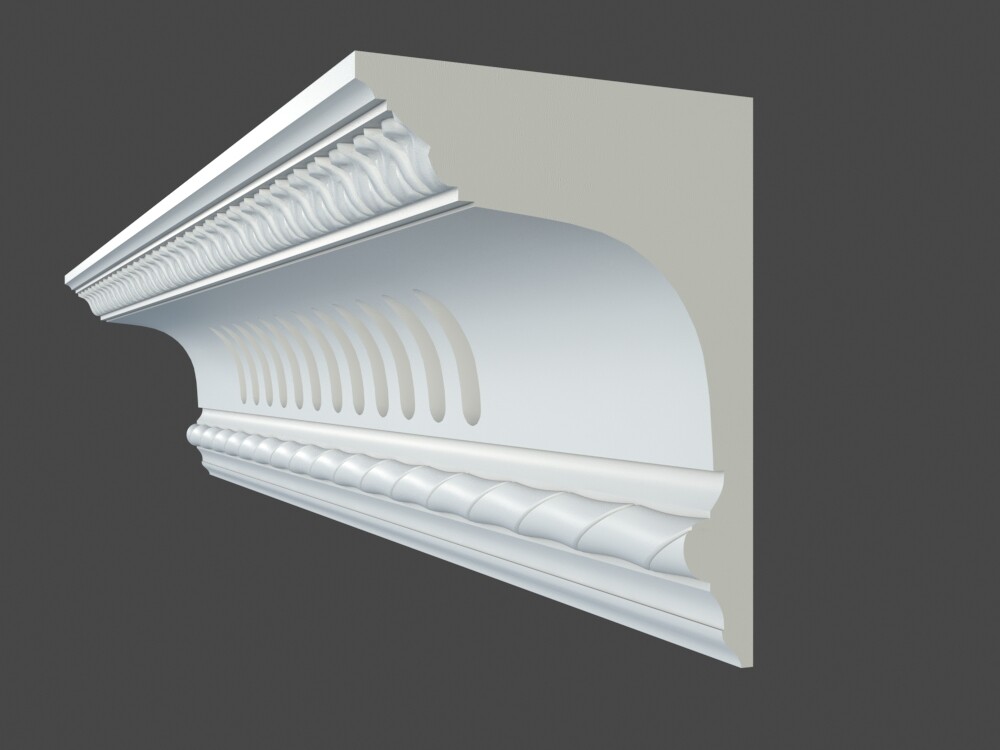 ArtStation - Textured Middle Poly Cornices-Collection 2 - 10 pieces ...