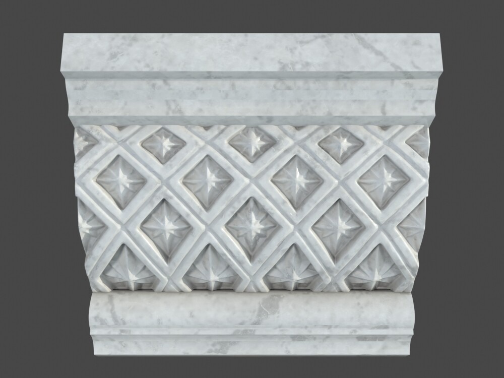 ArtStation - Textured Middle Poly Cornices-Collection 2 - 10 pieces ...