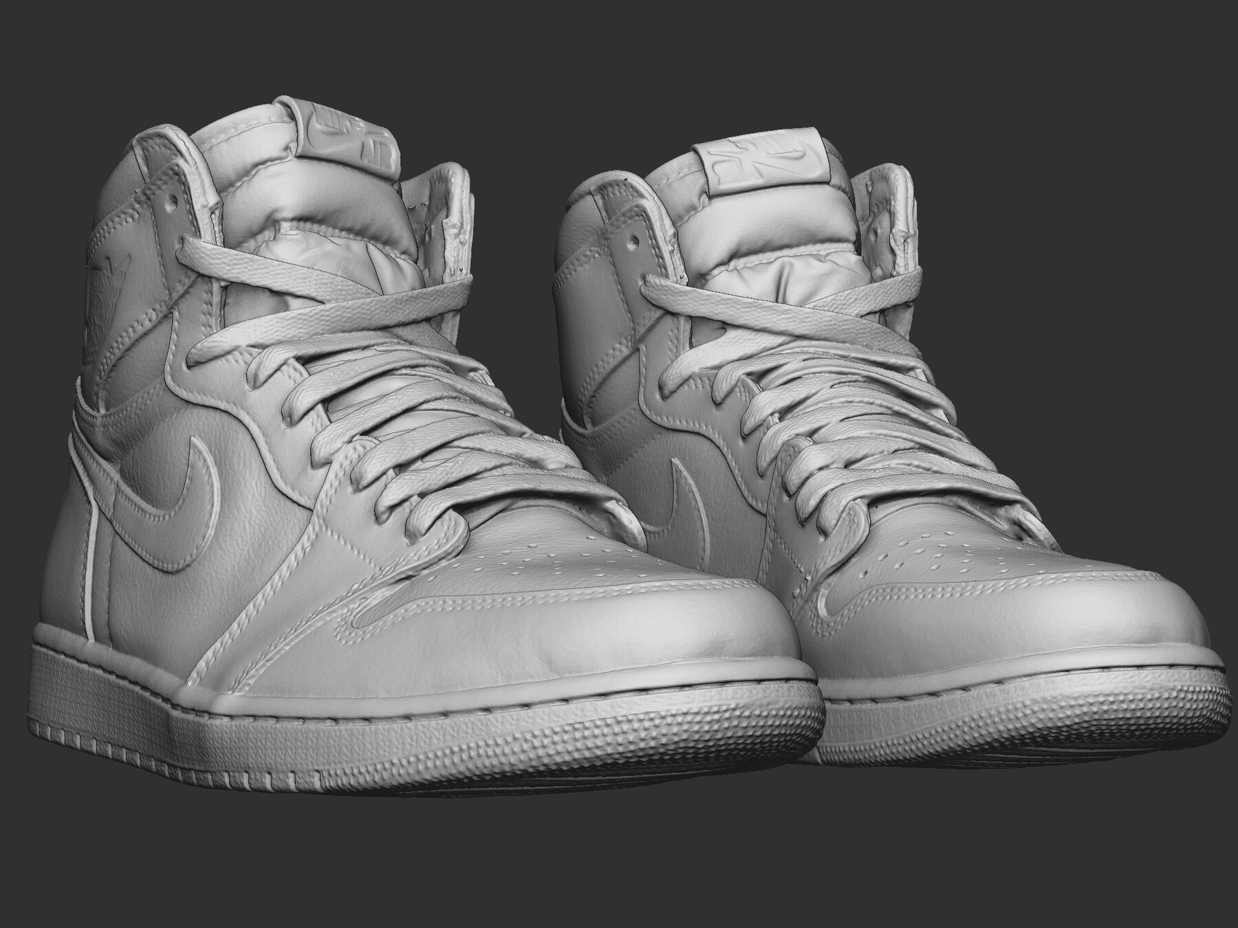 ArtStation - Highploy Nike Air Jordan 1 Retro High air retro bred jump ...