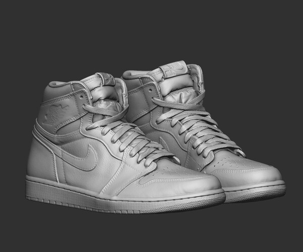ArtStation - Highploy Nike Air Jordan 1 Retro High air retro bred jump ...