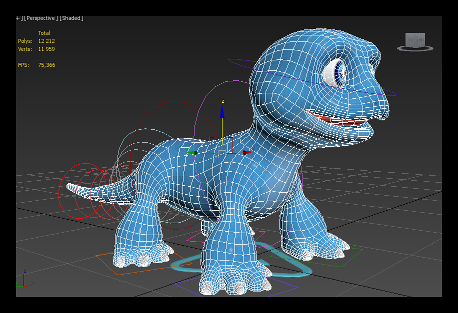 ArtStation - cartoon lizard | Game Assets