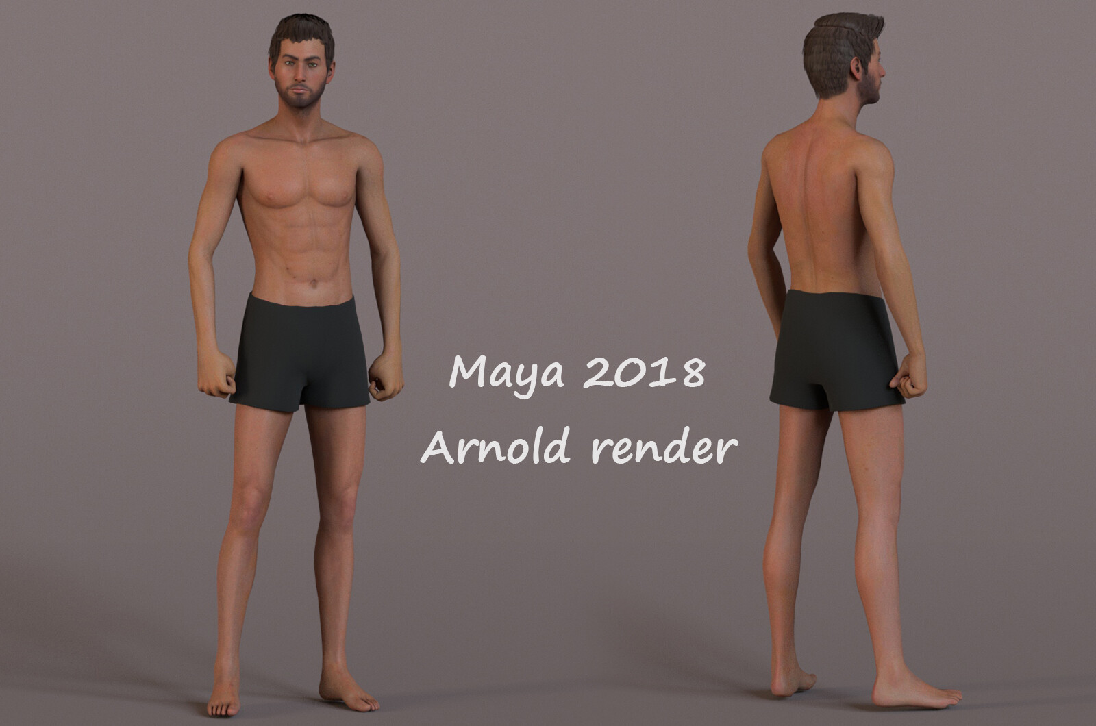 ArtStation - Male Base | Game Assets