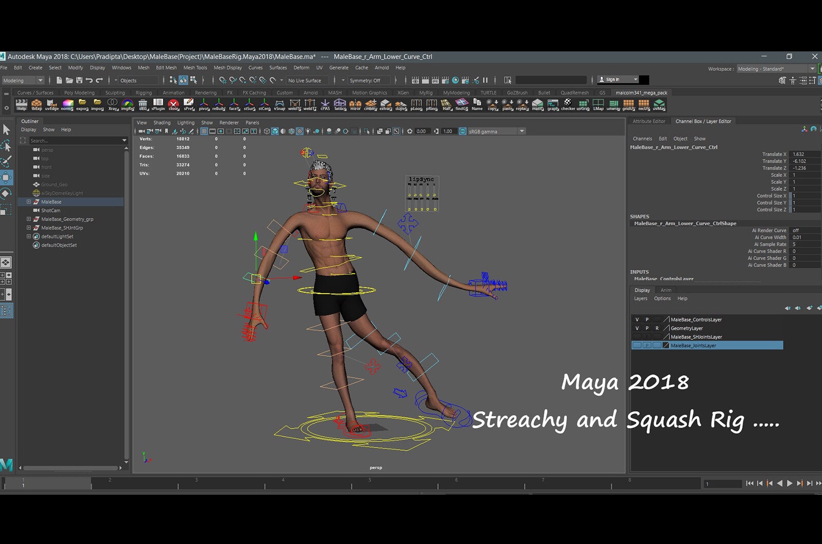 ArtStation - Male Base | Game Assets