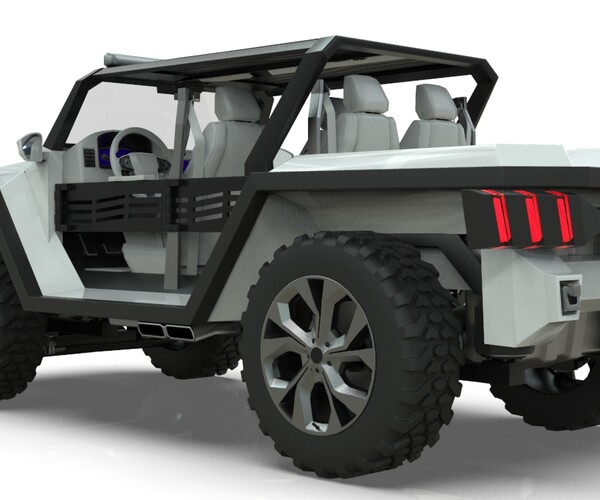 ArtStation - WildTruck Version 3 | Game Assets