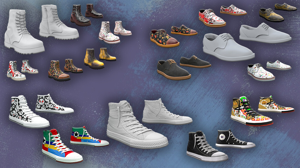 ArtStation - Shoes pack | Game Assets