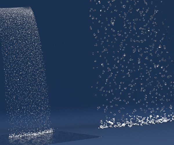 ArtStation - Rain Type Waterflow Collection | Game Assets