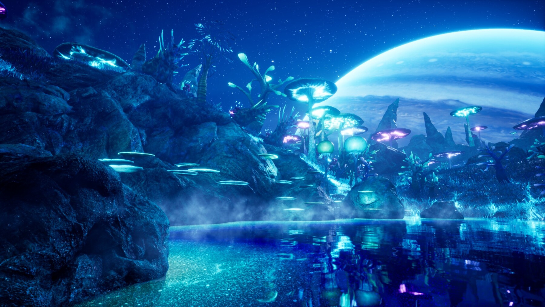 ArtStation - Alien Planet Fantasy Environment - Swamp Plants UE4 | Game ...