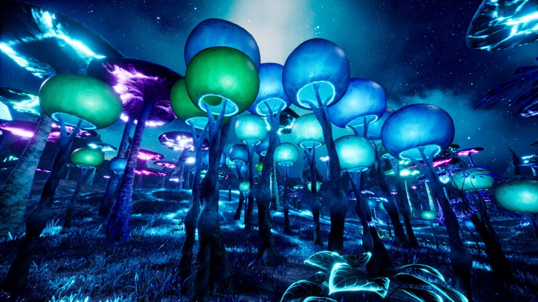 ArtStation - Alien Planet Fantasy Environment - Swamp Plants UE4 | Game ...
