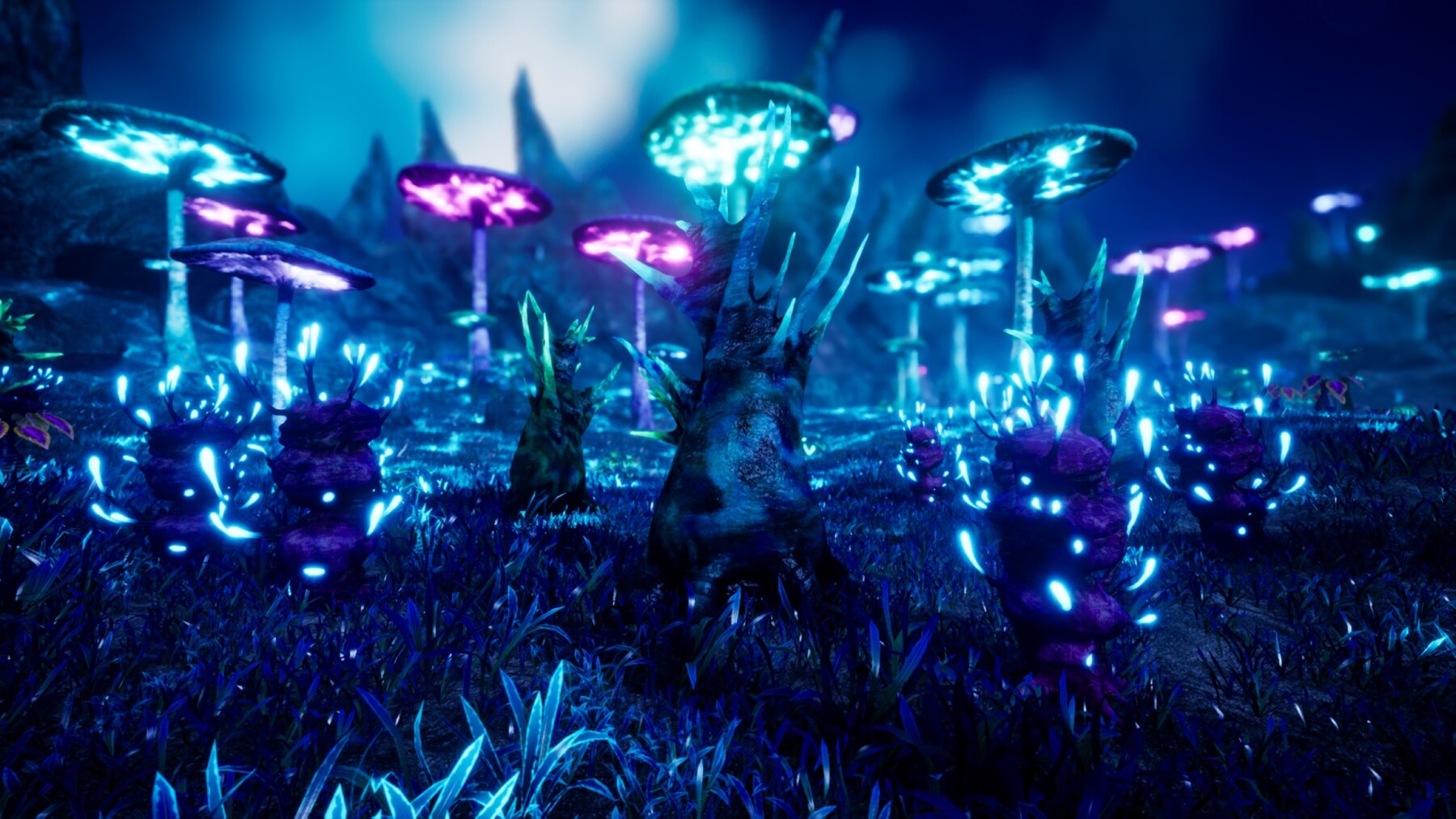 ArtStation - Alien Planet Fantasy Environment - Swamp Plants UE4 | Game ...