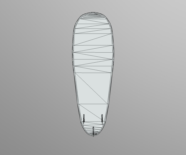 ArtStation - Surfboard Low Poly 37 | Game Assets
