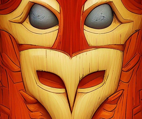 ArtStation - Totem Voodoo illustration 1k image jpg collection | Artworks