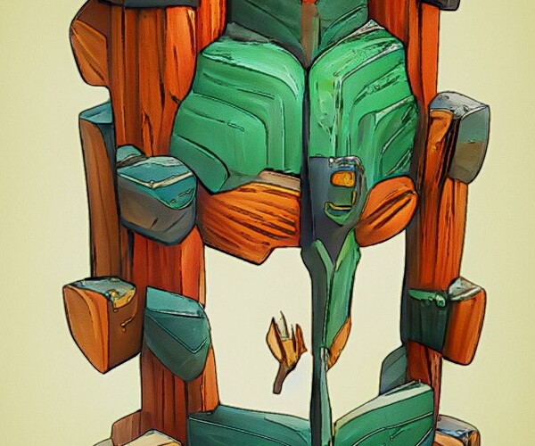 ArtStation - Totem Voodoo illustration 1k image jpg collection | Artworks