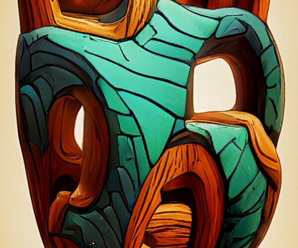 ArtStation - Totem Voodoo illustration 1k image jpg collection | Artworks
