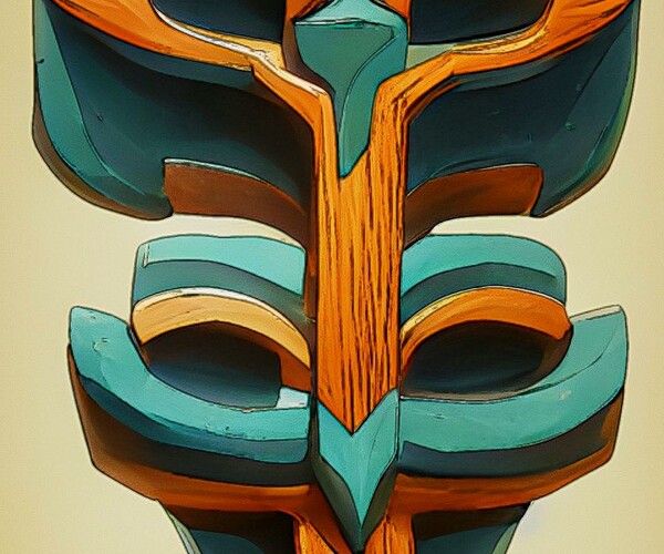 ArtStation - Totem Voodoo illustration 1k image jpg collection | Artworks